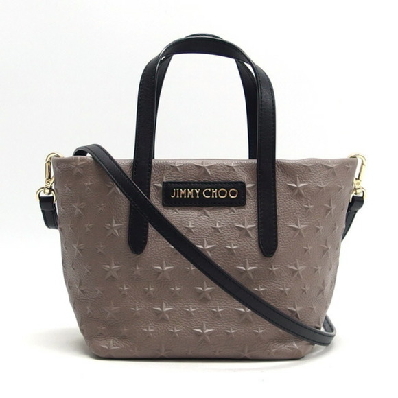 Jimmy Choo | Bags | Jimmy Choo Sarah Small Tote Bag Greige Black | Poshmark